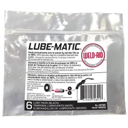 Weld-Aid Lube-Matic Black Pre-Treated Lube Pad | CRC